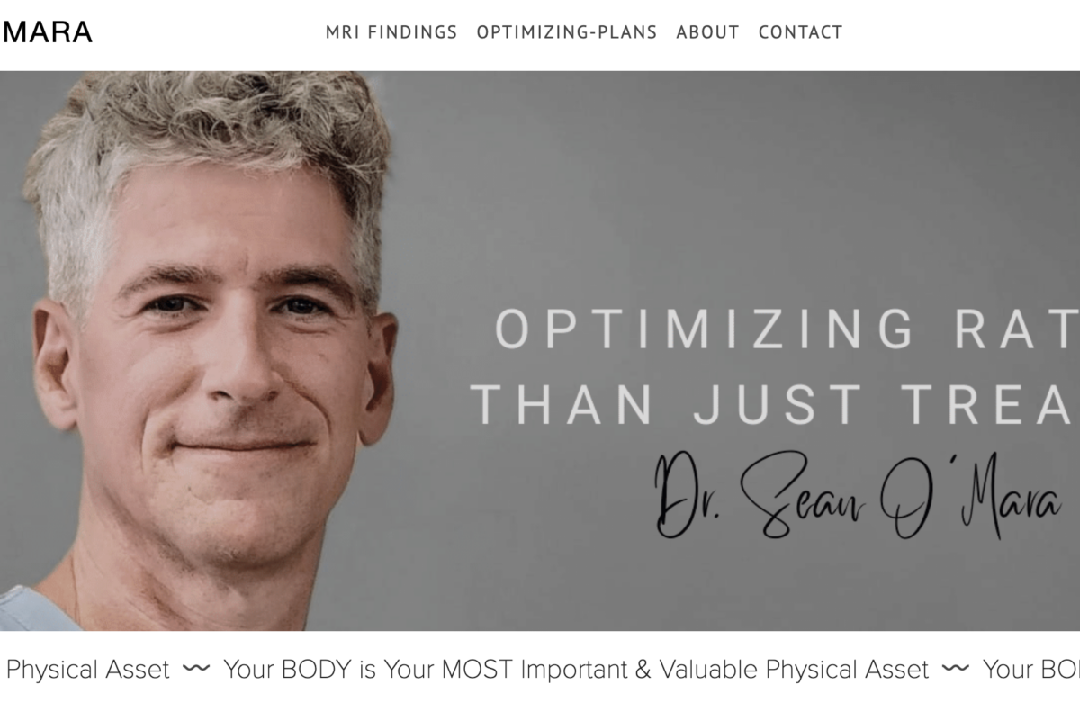 Dr. Sean O'Mara - The Wellness Adventures